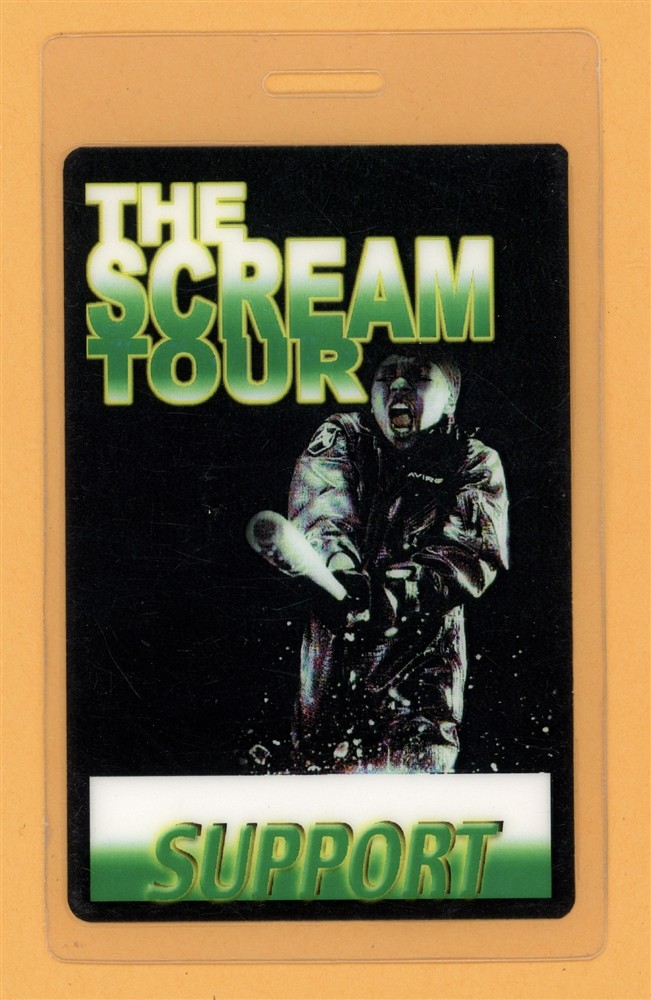 Bow Wow 2002 Scream Tour Support Laminated Backstage Pass | Autographia