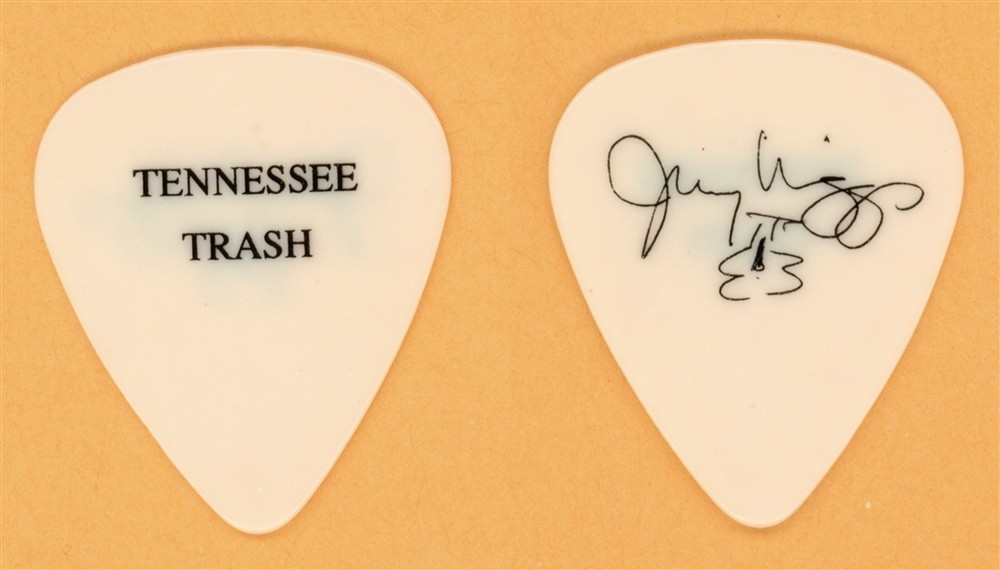 Pat Travers Jerry Riggs Vintage Guitar Pick - 1984 Hot Shot Tour ...