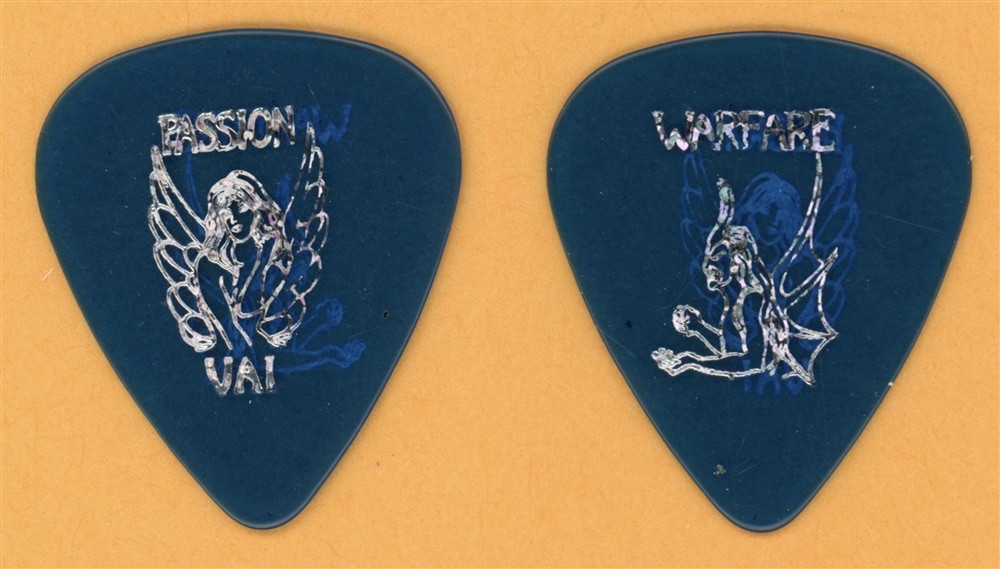 Steve Vai Vintage Guitar Pick - 1990 Passion and Warfare Tour | Autographia
