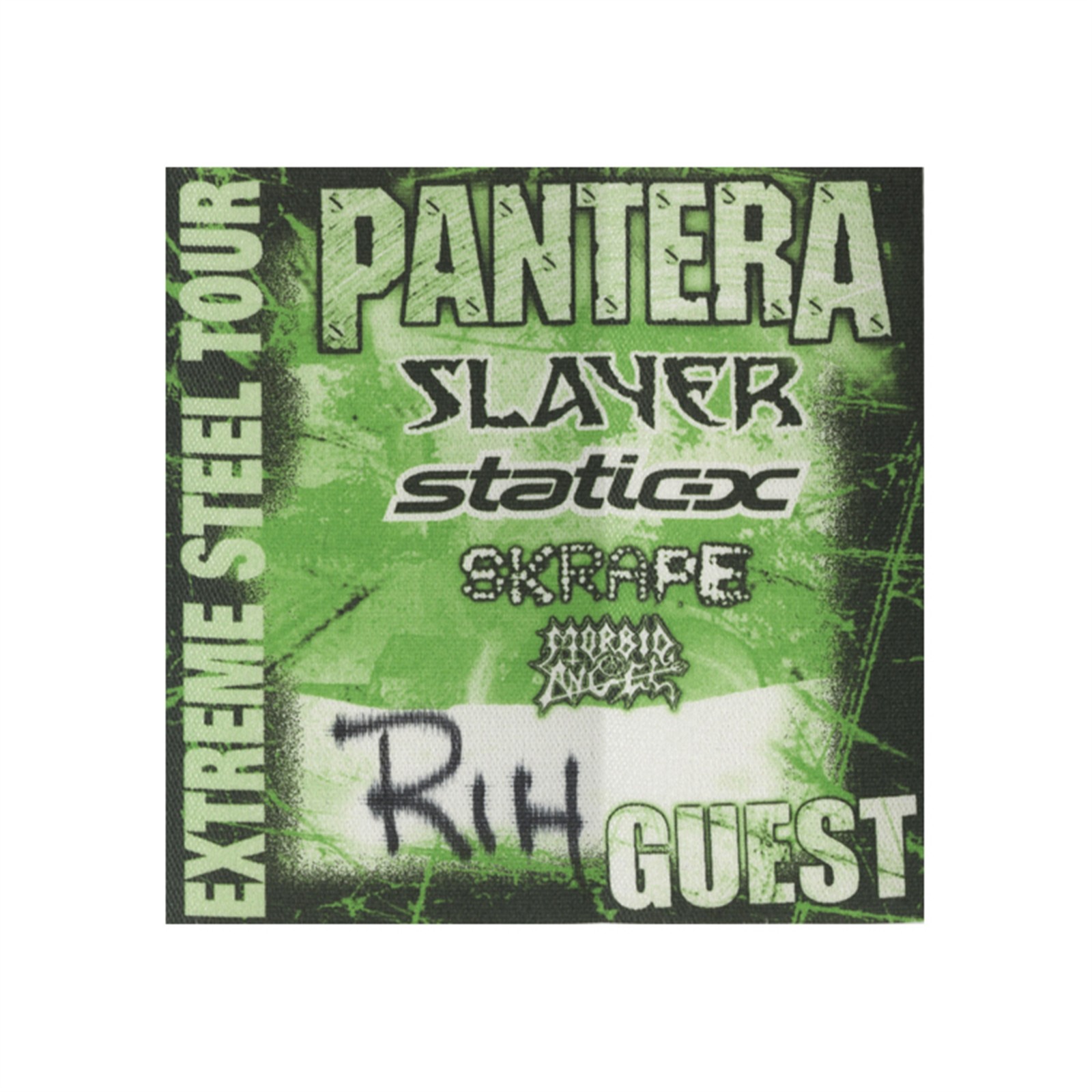 Pantera 2001 Reinventing the Steel Concert Tour Backstage Pass ...