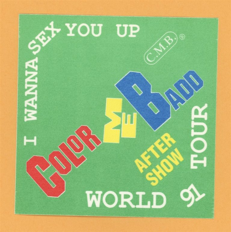 Color Me Bad 1991 I Wanna Sex You Up Concert Tour AFTER SHOW Backstage ...