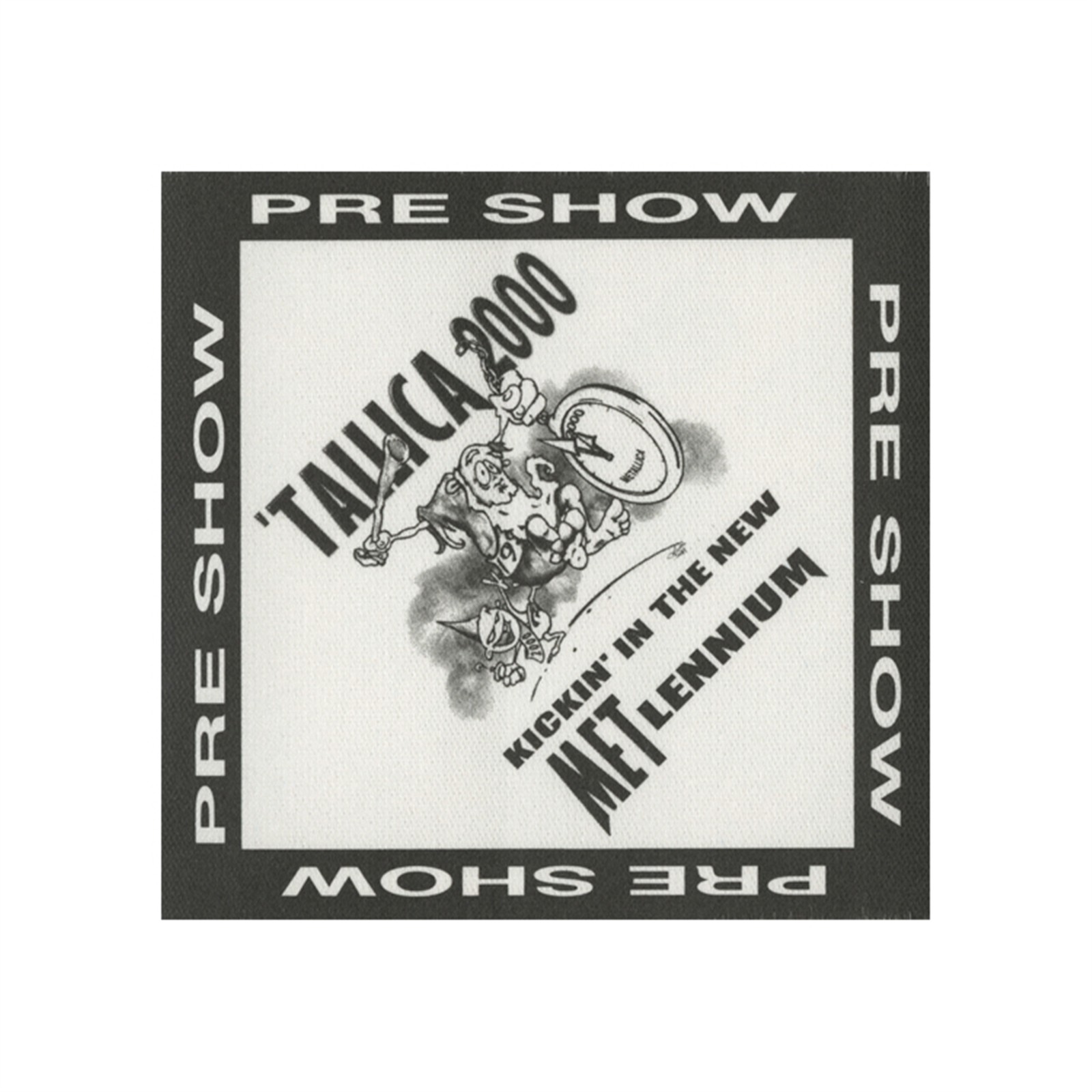 Metallica 1999 M2K Min Concert Tour Preshow Backstage Pass | Autographia