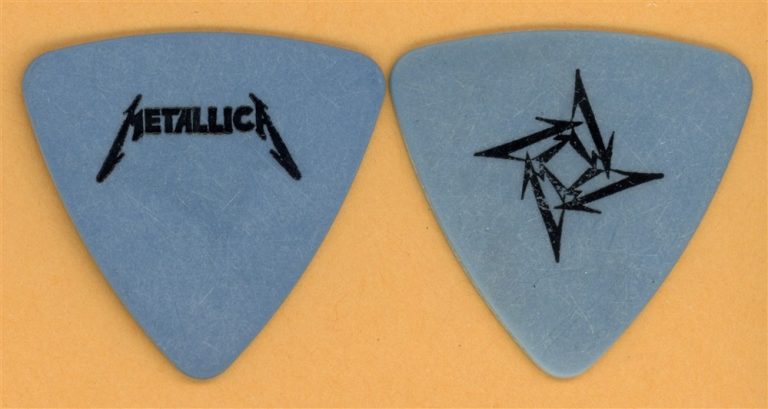 Metallica Jason Newsted Vintage Guitar Pick - 1996 Load Tour | Autographia