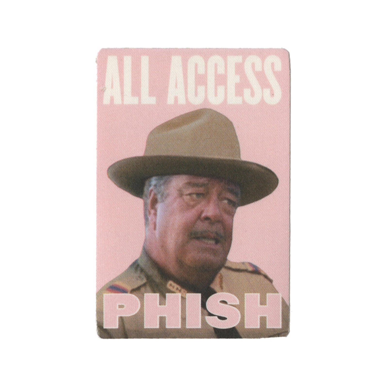 Phish 1999 The Siket Disc Concert Tour Backstage Pass Buford T Justice ...