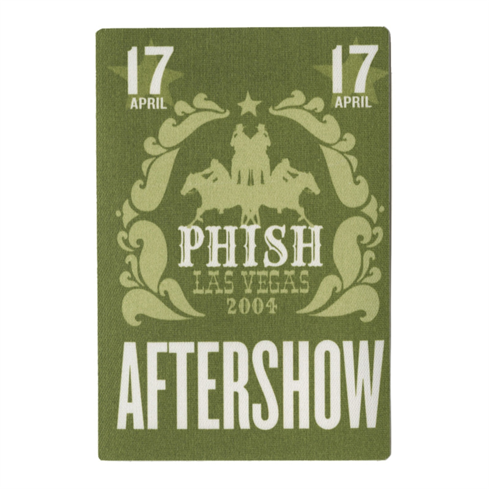 Phish 2004 Undermind Concert Tour Aftershow Backstage Pass Las Vegas | Autographia