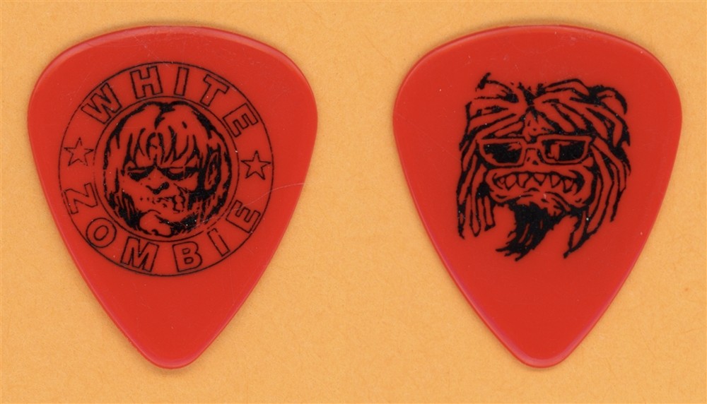 White Zombie Jay Yuenger Vintage Guitar Pick - 1992 La Sexorcisto Tour ...