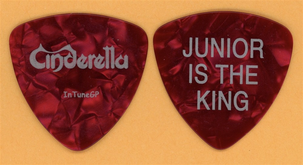 Cinderella Junior is King Vintage Guitar Pick - 2009 Reunion Tour ...