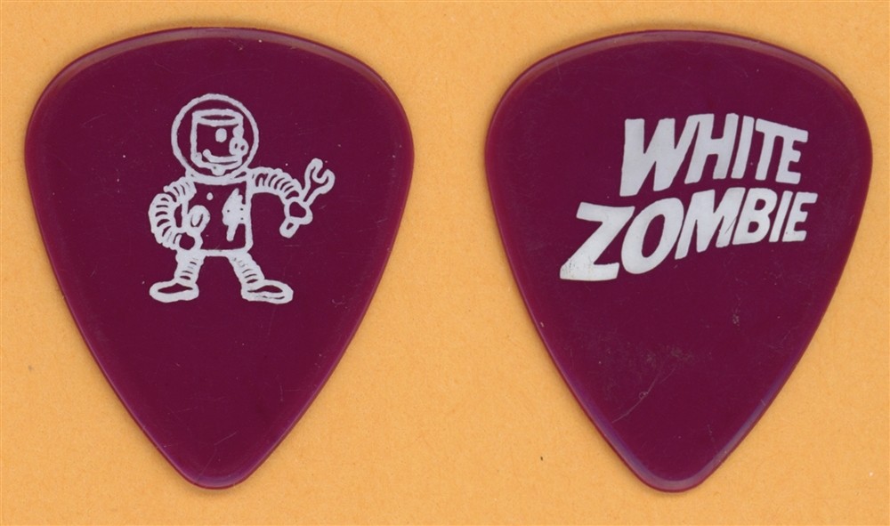White Zombie Jay Yuneger Vintage Guitar Pick - 1997 Astro Creep Tour ...