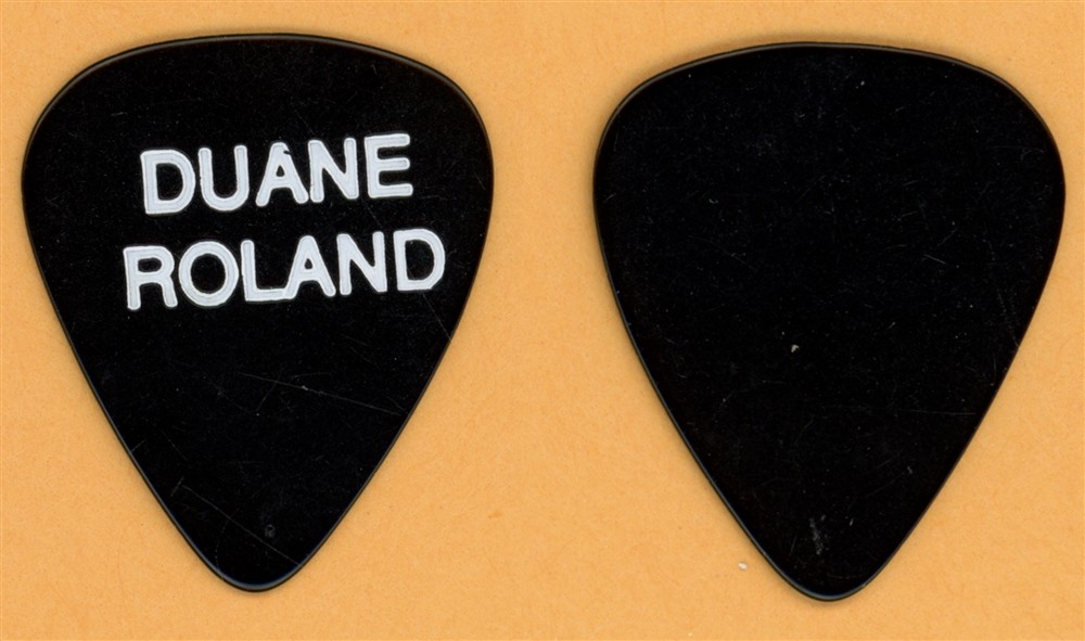 Molly Hatchet Duane Roland Vintage Guitar Pick - 1989 Lightning Strikes ...