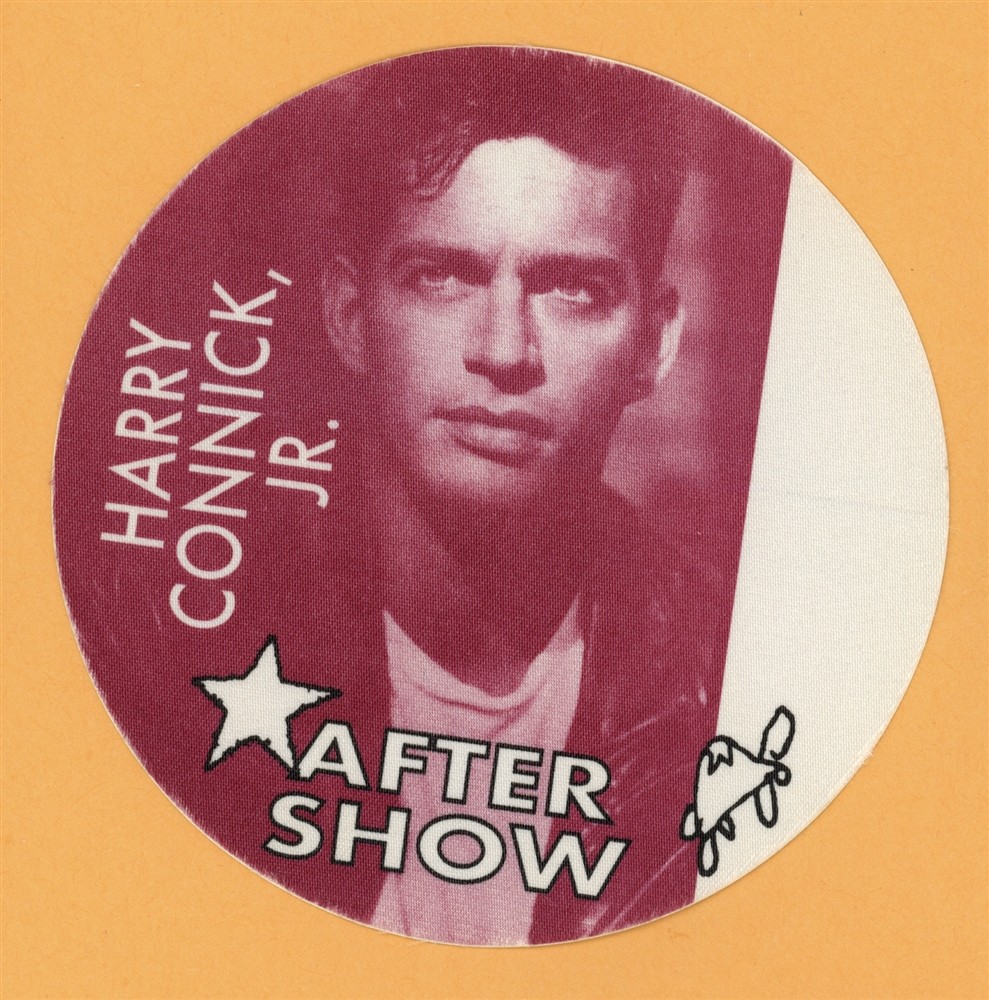 Harry Connick Jr. 1996 Concert Tour AFTER SHOW Backstage Pass | Autographia