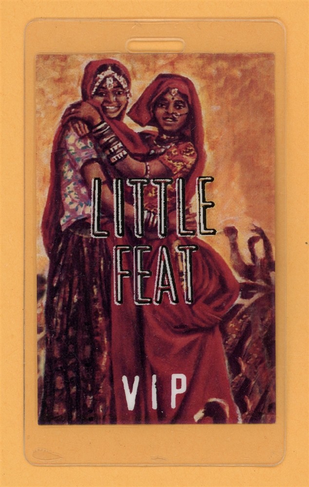 Little Feat 2003 Kickin It at the Barn Tour VIP Laminated Backstage ...