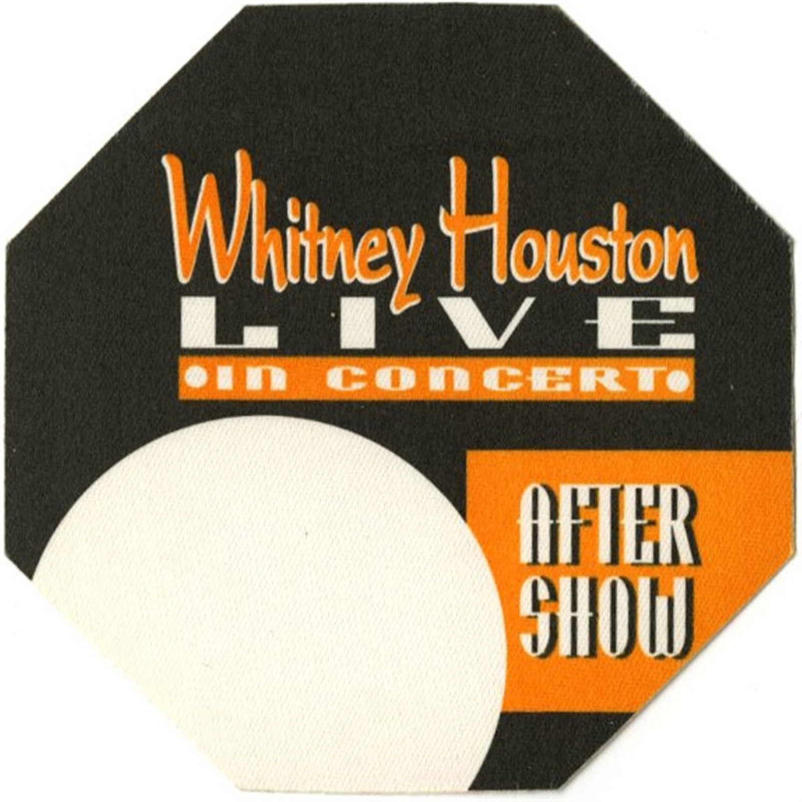 Whitney Houston 1993 The Bodyguard Concert Tour Aftershow Backstage ...