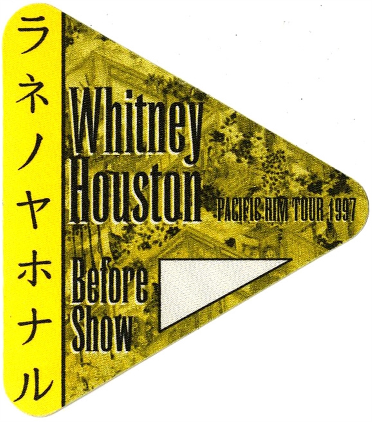 Whitney Houston 1997 Pacific Rim Concert Tour Before Show Backstage ...