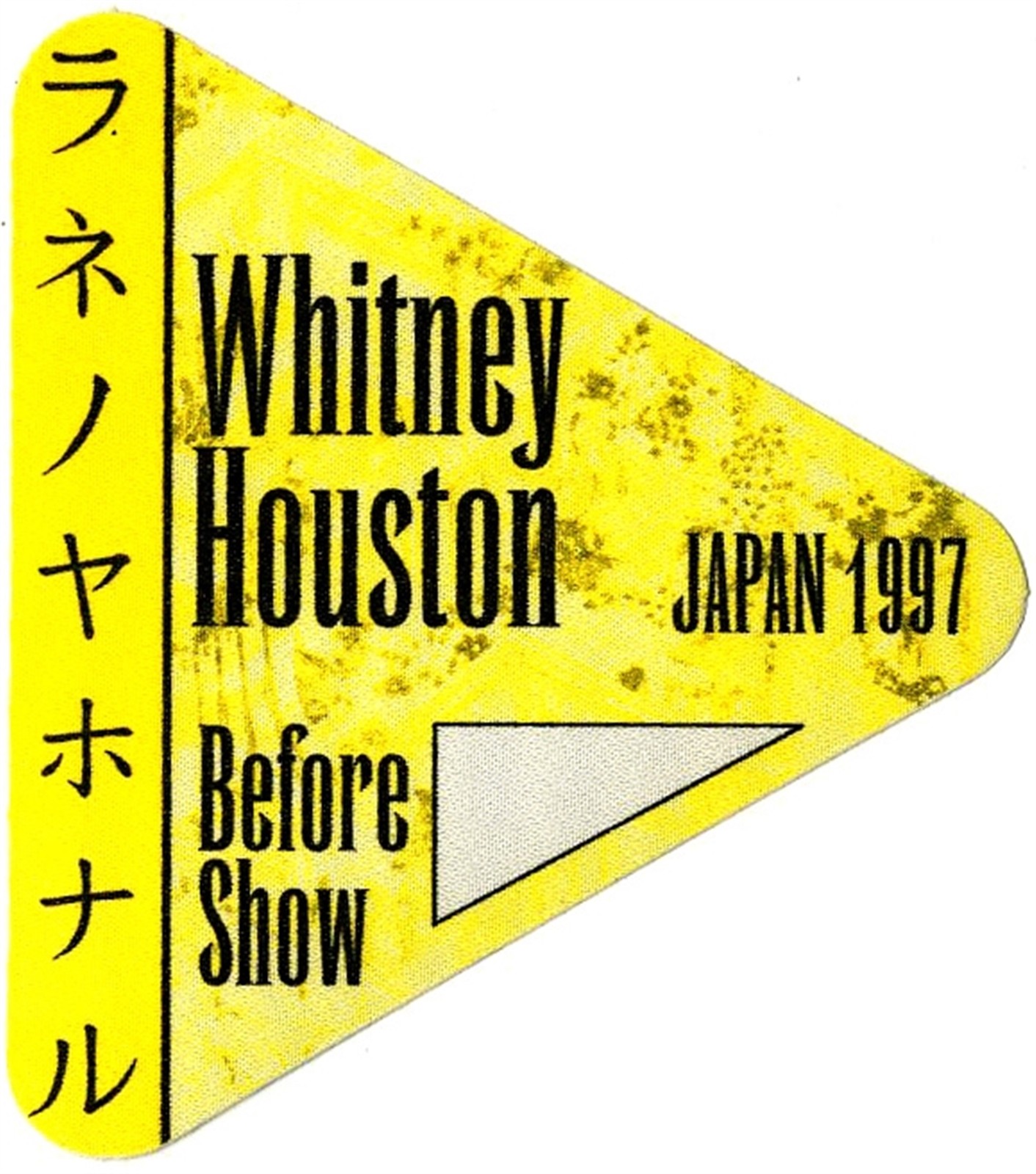 Whitney Houston 1997 Pacific Rim Concert Tour Before Show Backstage ...