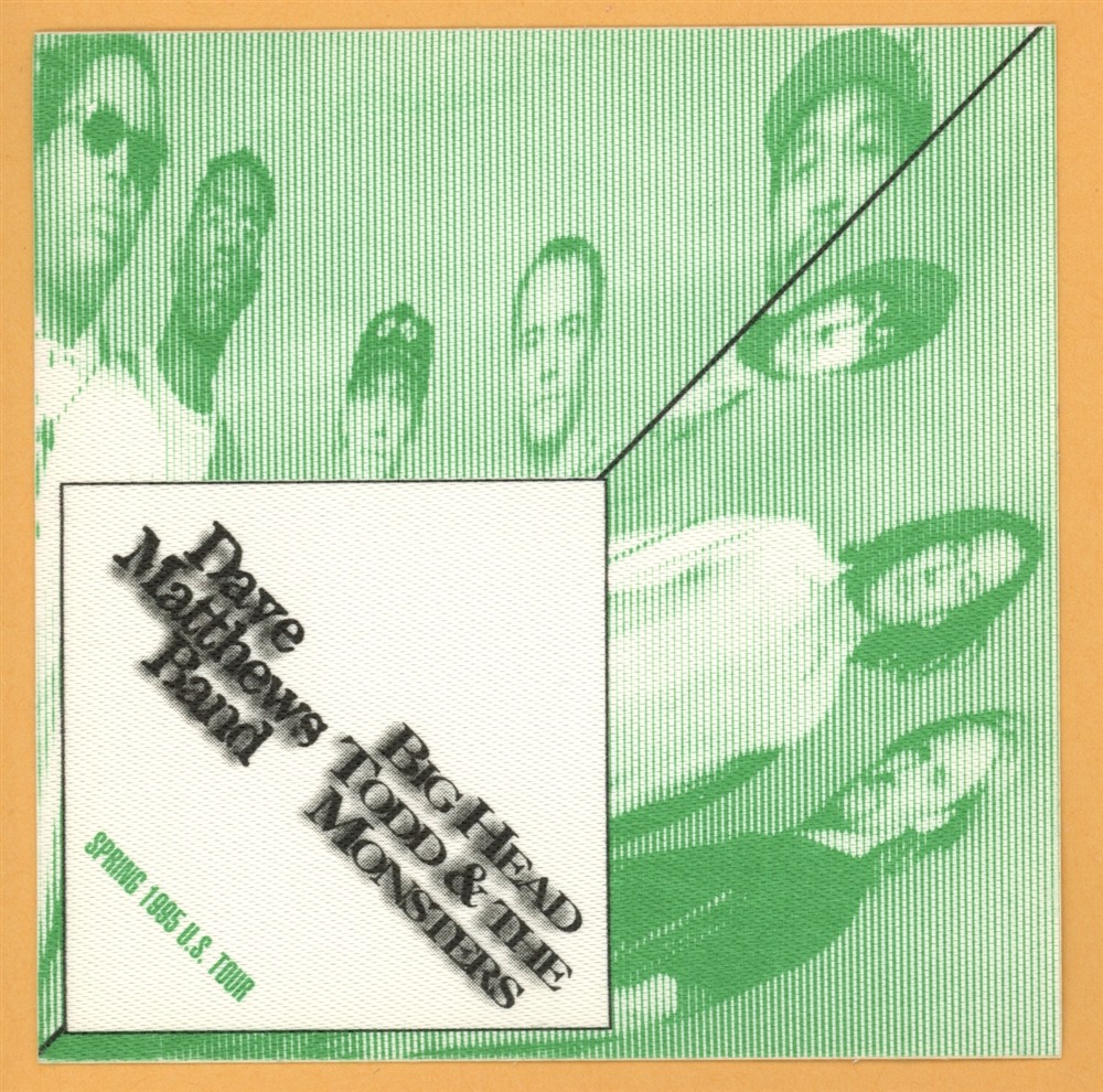 Dave Matthews Band 1995 Under the Table & Dreaming Concert Tour ...