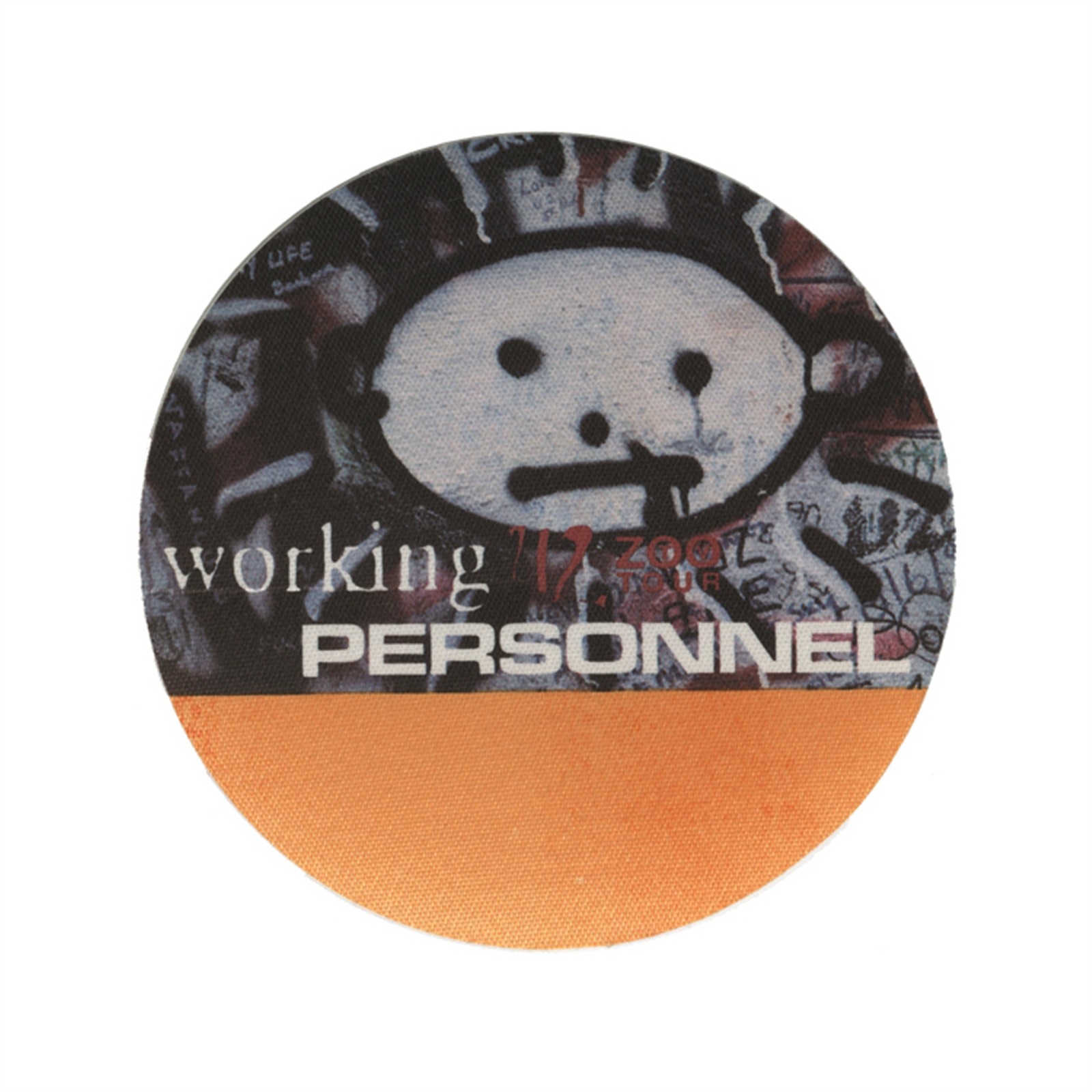 U2 1992 Zooropa Concert Tour Working Backstage Pass | Autographia