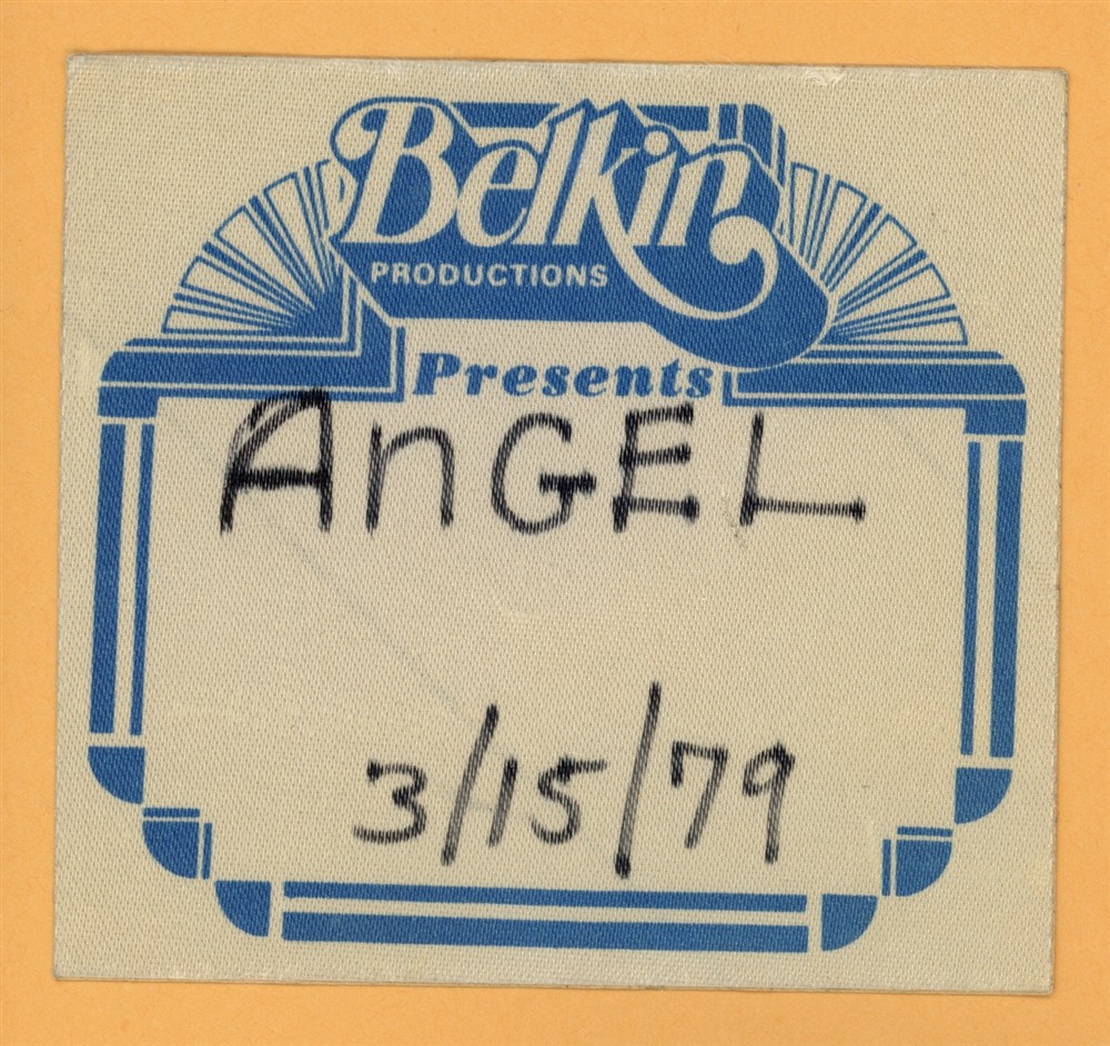Angel 1979 Punky Meadows Concert Tour Backstage Pass | Autographia