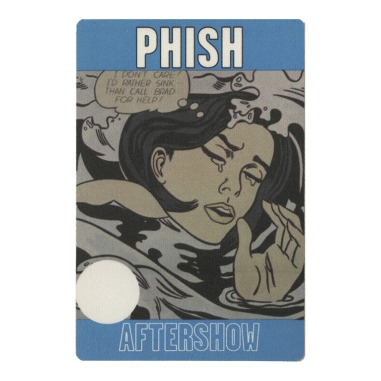Phish 1997 Slip Stitch and Pass Concert Tour After Show Backstage Pass ...