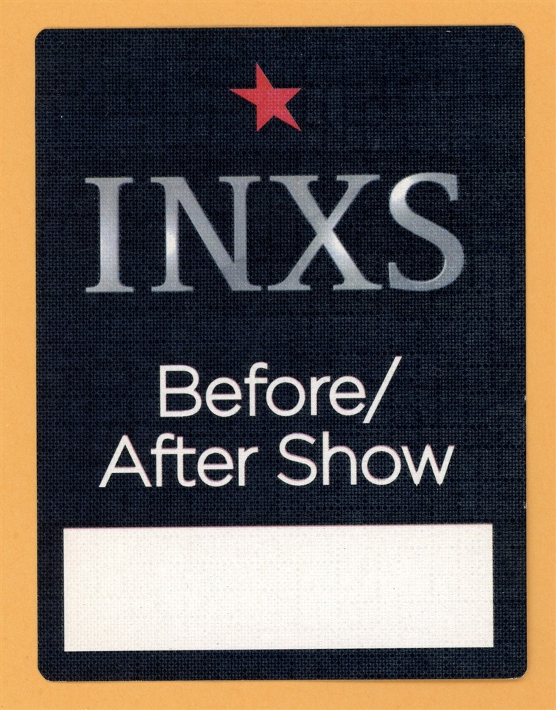 INXS 2005 Switch Concert Tour After Show Backstage Pass | Autographia