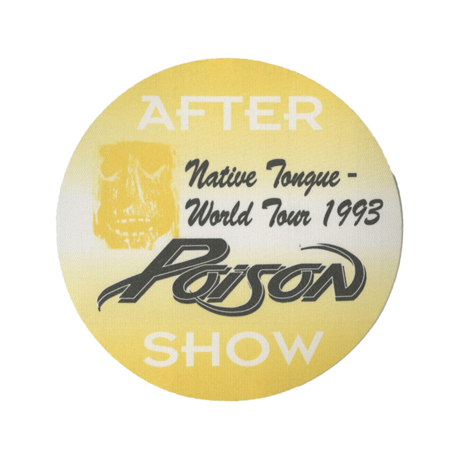 Poison 1993 Native Tongue Concert Tour Aftershow Backstage Pass ...