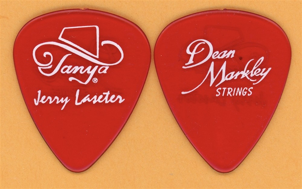 Tanya Tucker Jerry Laseter Vintage Guitar Pick - 1990 Tour | Autographia