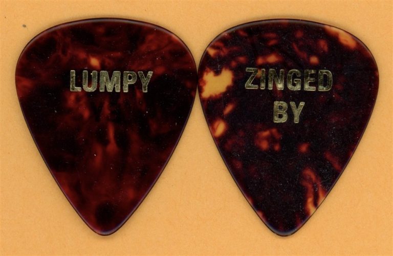 Bon Jovi Richie Sambora Zinged By Lumpy Vintage Guitar Pick - 2003 ...