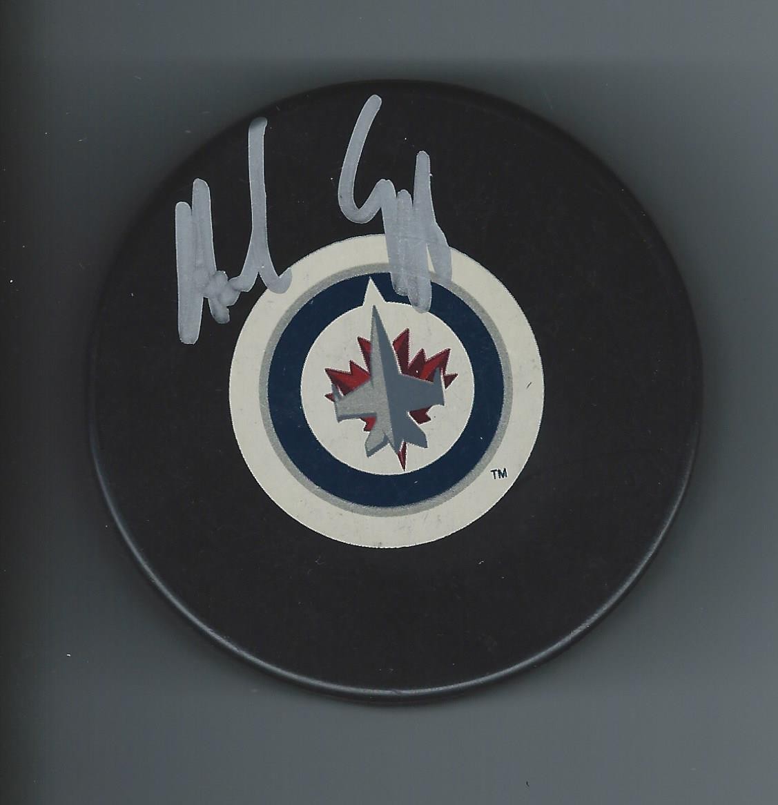 Andrew COPP Signed WINNIPEG JETS Puck | Autographia