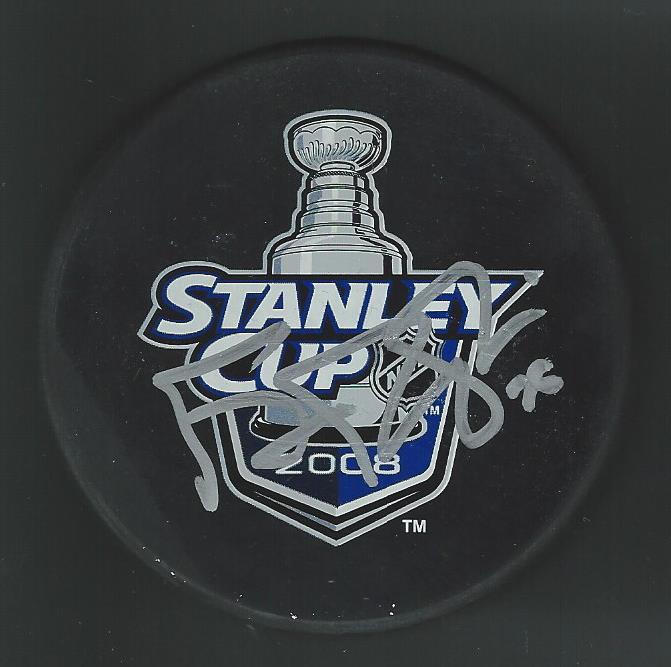 Brian Rafalski Signed Detroit Red Wings 2008 Stanley Cup Champions Logo ...