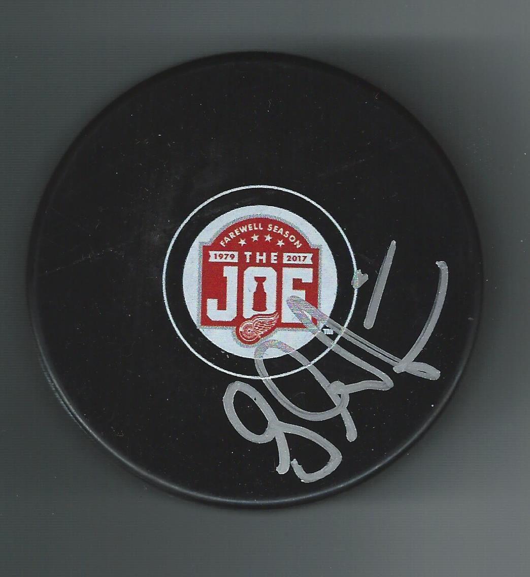 Greg Stefan Signed Detroit Red Wings Joe Louis Arena JLA Farewell ...