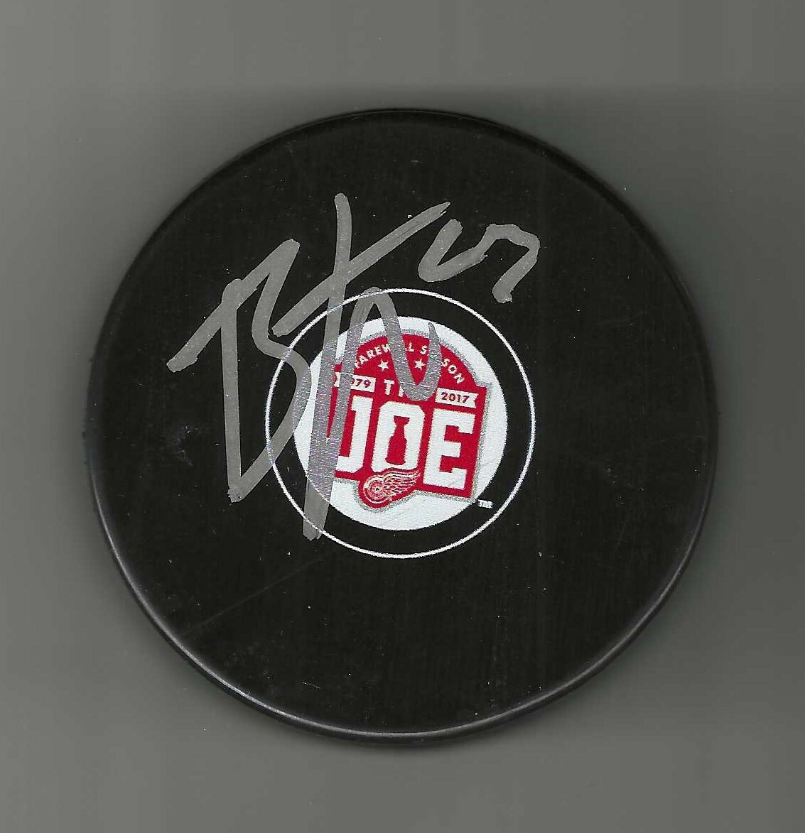 Brian Lashoff Signed Detroit Red Wings Joe Louis Arena JLA Farewell ...