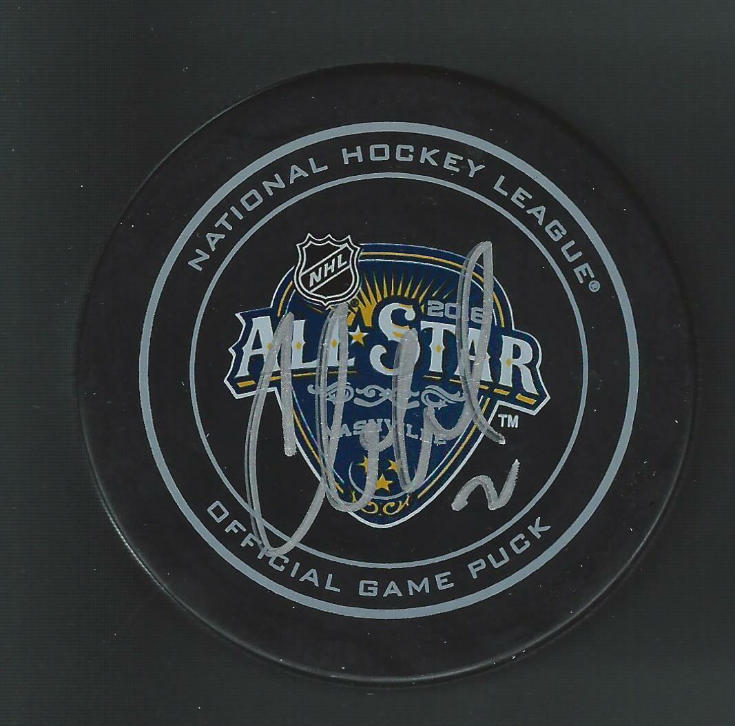Cory Schneider Signed 2016 NHL All Star Official Game Puck New Jersey ...