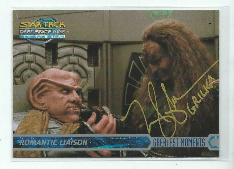 Mary Kay Adams Signed 1999 Paramount Star Trek DS9 Card #60 Grilka ...