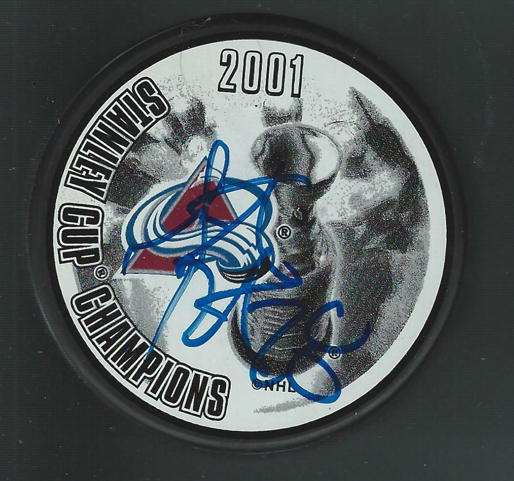 Steve Reinprecht Signed Colorado Avalanche 2001 Stanley Cup Champions ...