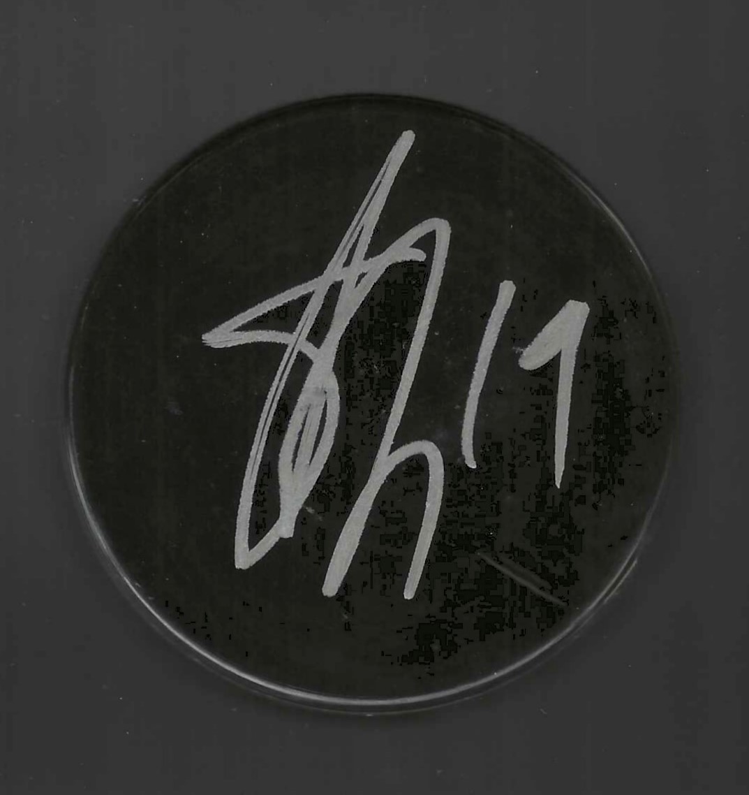 Shane Doan Signed Blank Puck Winnipeg Jets Phoenix Arizona Coyotes Utah ...