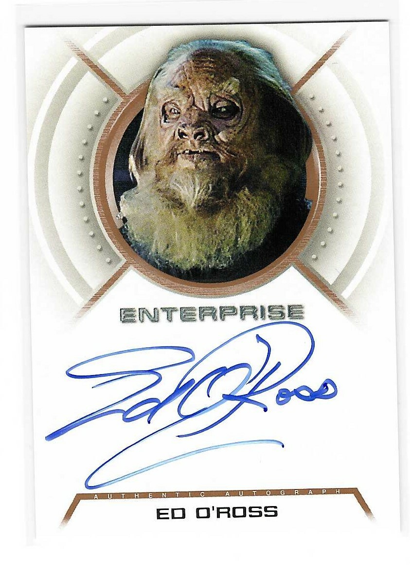 Ed O'Ross 2003 Paramount Star Trek Enterprise Autograph Card A15 ...