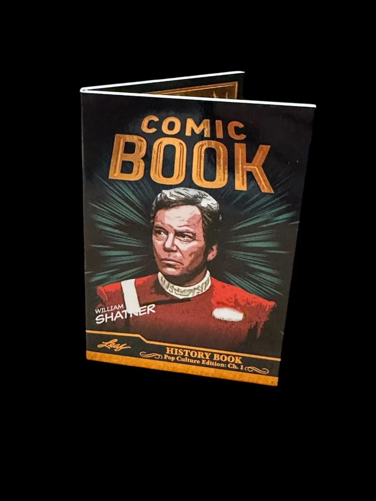 William Shatner Captain Kirk Signed Autograph 2024 Leaf History Pop ...