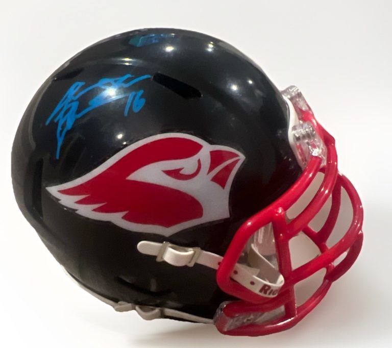 JAKE PLUMMER signed (ARIZONA CARDINALS) mini football helmet BECKETT ...