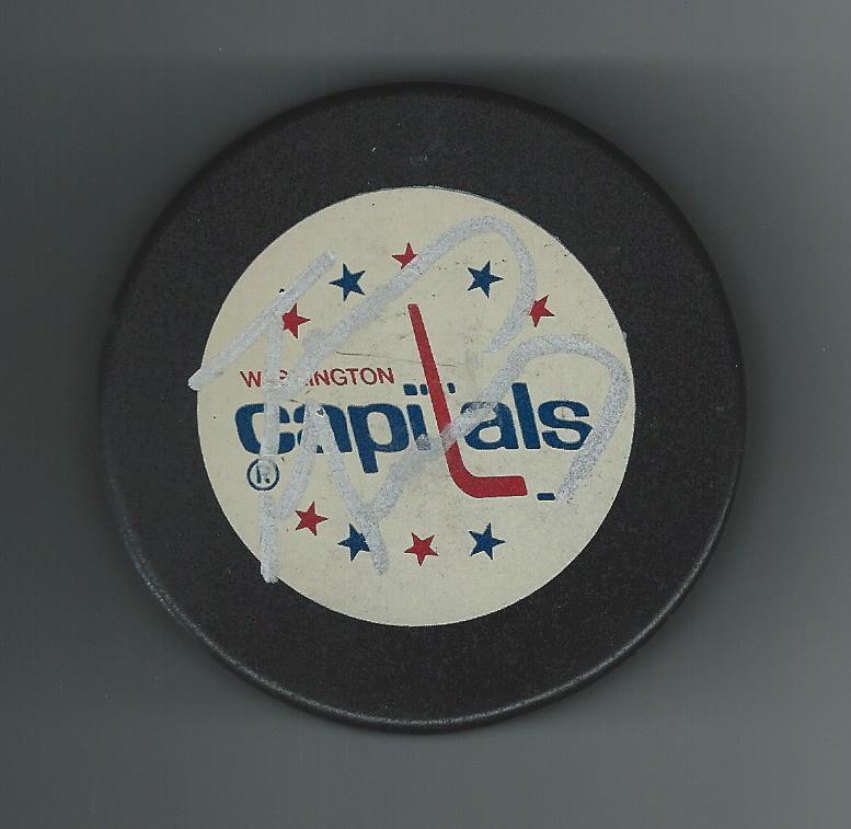 Terry Murray Signed Washington Capitals Puck | Autographia