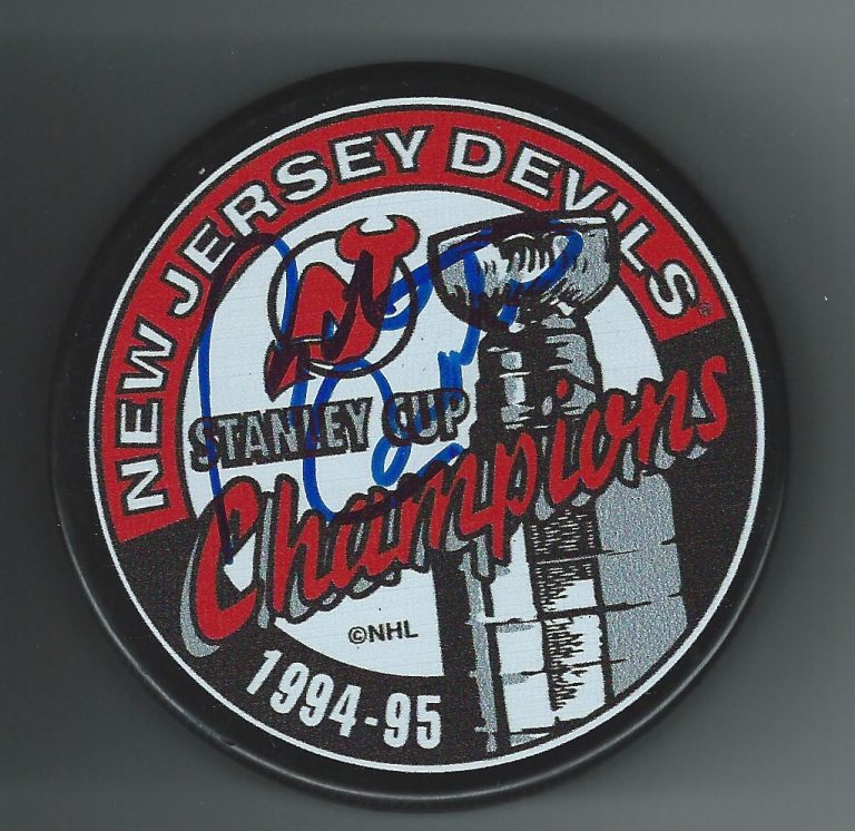 Bobby Carpenter Signed New Jersey Devils 1995 Stanley Cup Champions ...