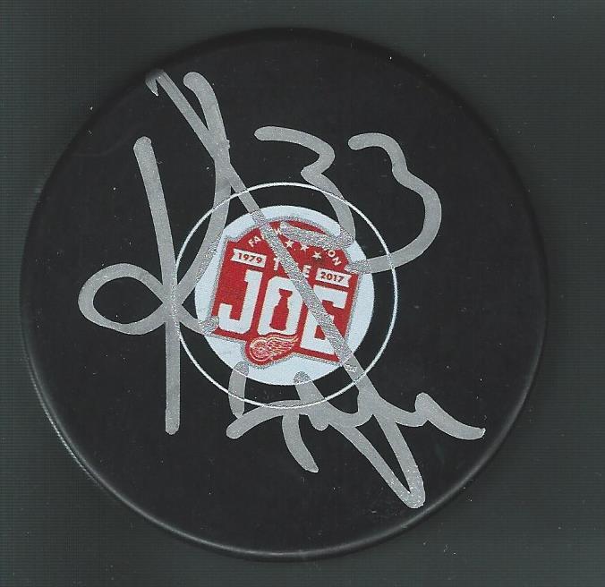 Kris Draper Signed Detroit Red Wings Joe Louis Arena JLA Farewell ...