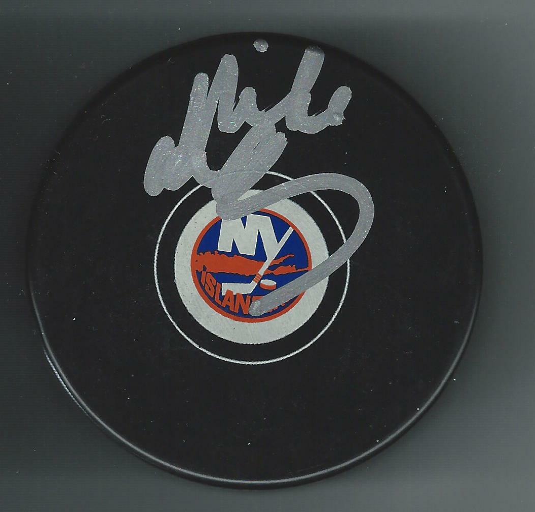 Mike Milbury Signed New York Islanders Puck | Autographia