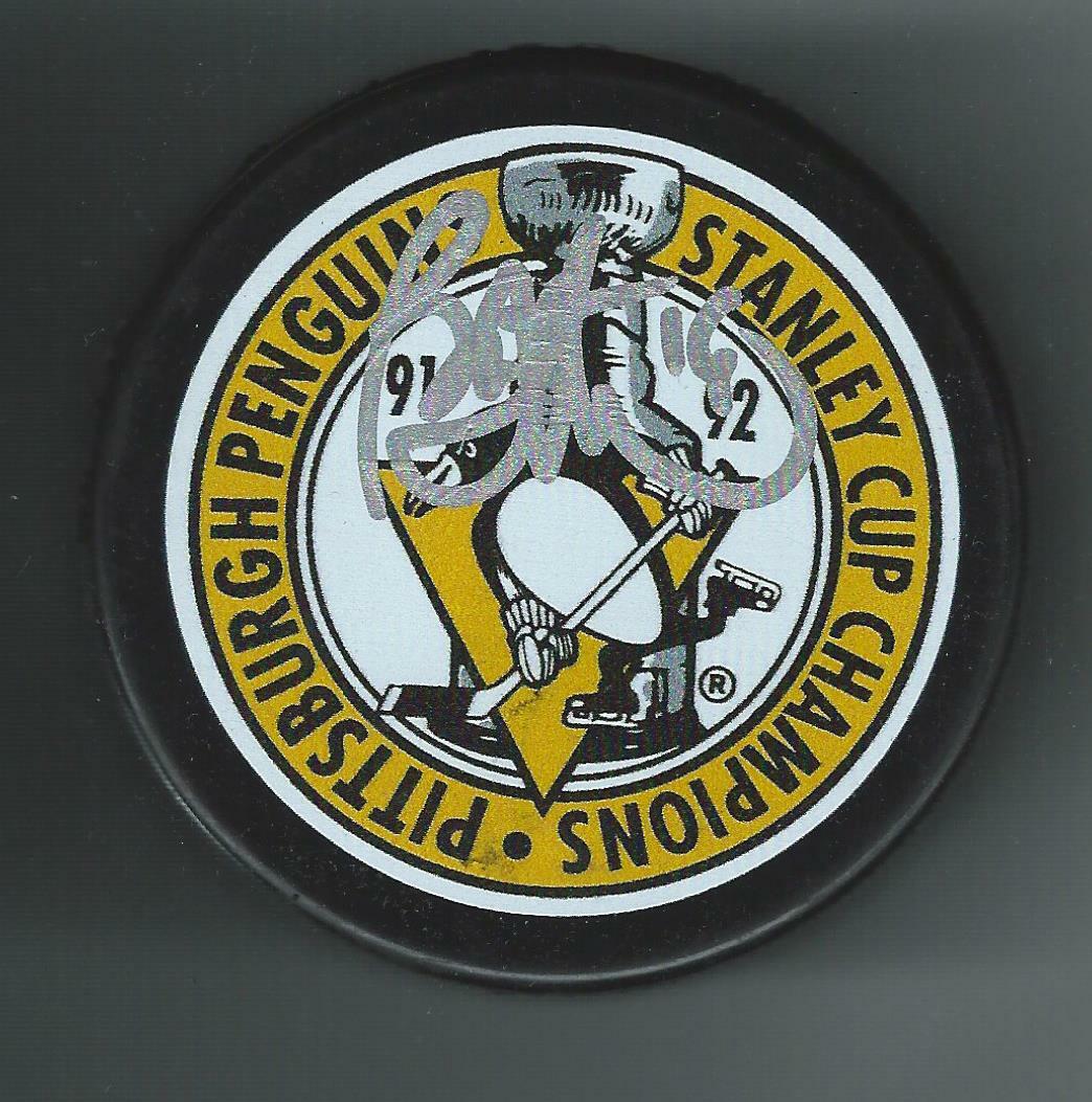 Bryan Trottier Signed Pittsburgh Penguins 1992 Stanley Cup Champions ...