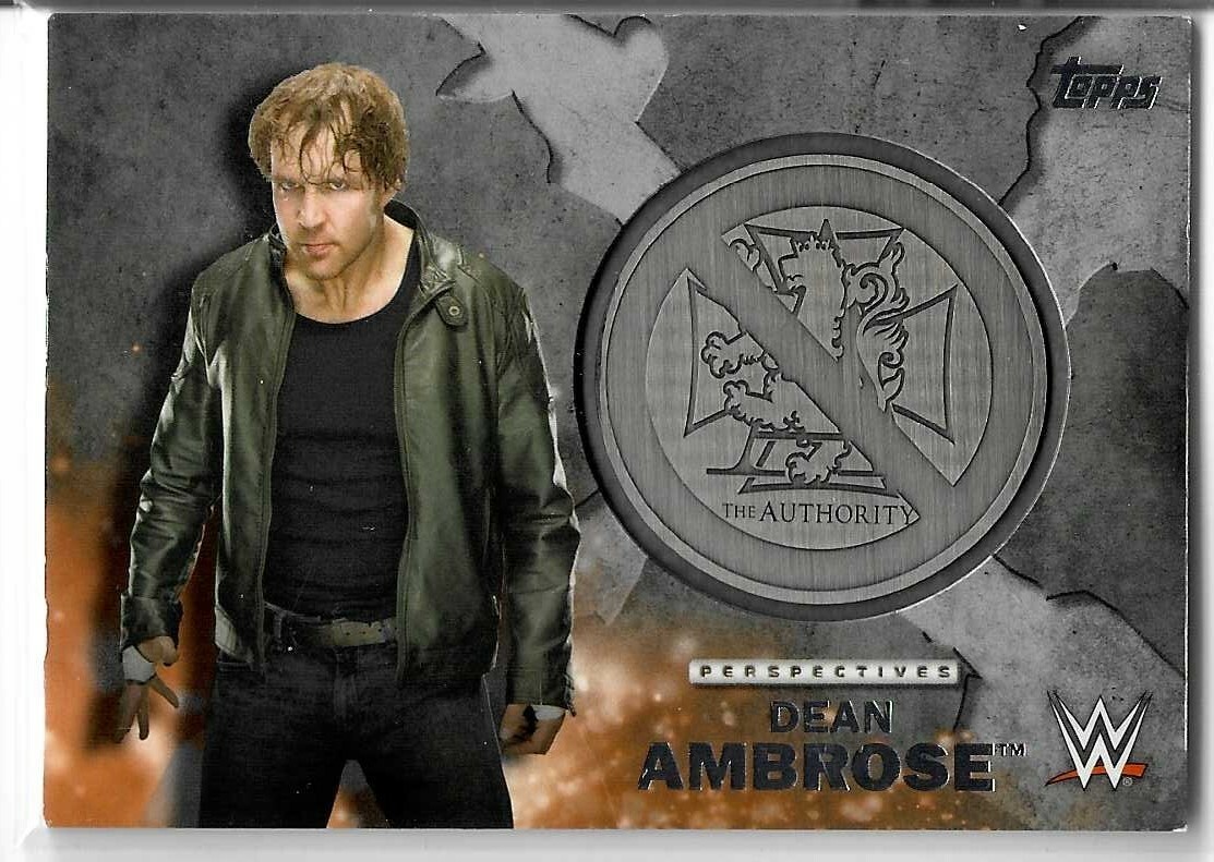 Dean Ambrose 2016 Topps Perspective Medalion Card 24/25 | Autographia