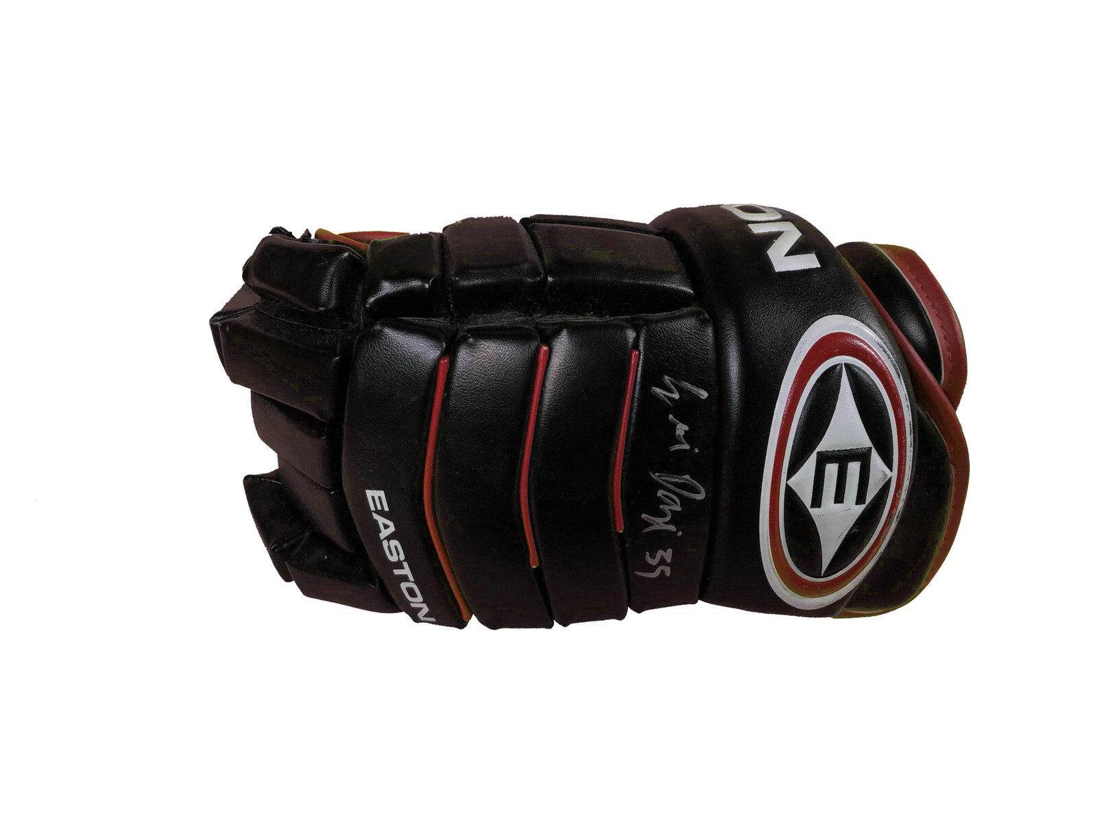 Eric Daze Easton NHL Left Hand Glove Chicago Blackhawks | Autographia