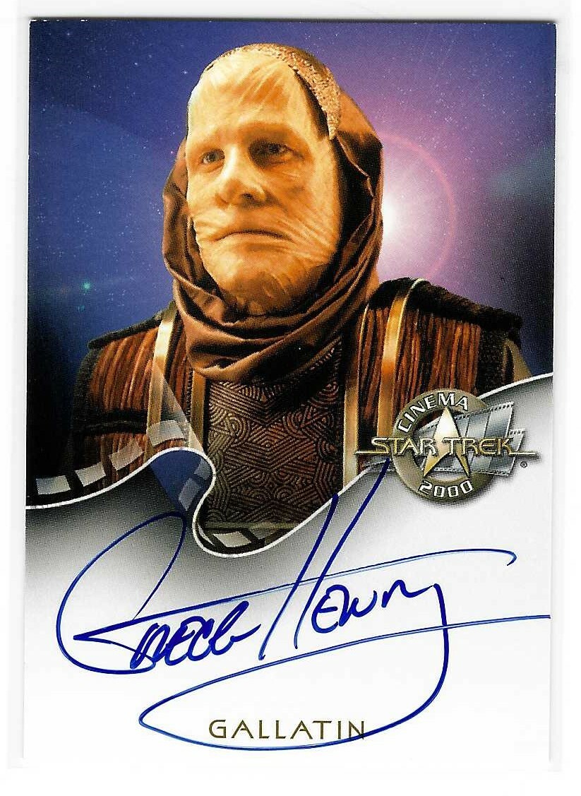 Gregg Henry 2000 Sky Box Cinema Star Trek Autograph Card A18 | Autographia