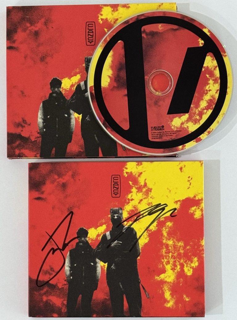 SIGNED Twenty One 21 Pilots Clancy Album Jacket AUTOGRAPH & CD BAS ...