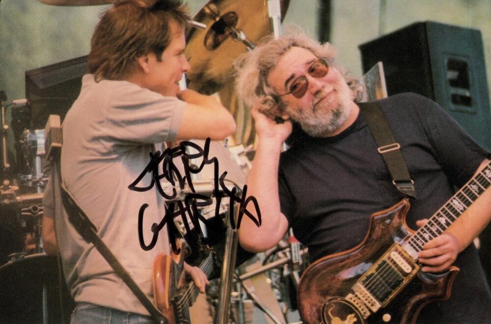 Jerry Garcia Signed Autograph 4x6 Grateful Dead Photo Postcard w/ JSA ...