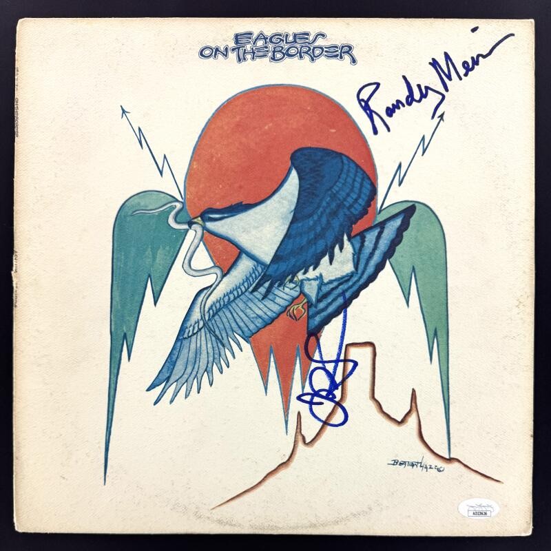 Randy Meisner & JD Souther Signed Autograph Eagles Album Vinyl Rec ID ...