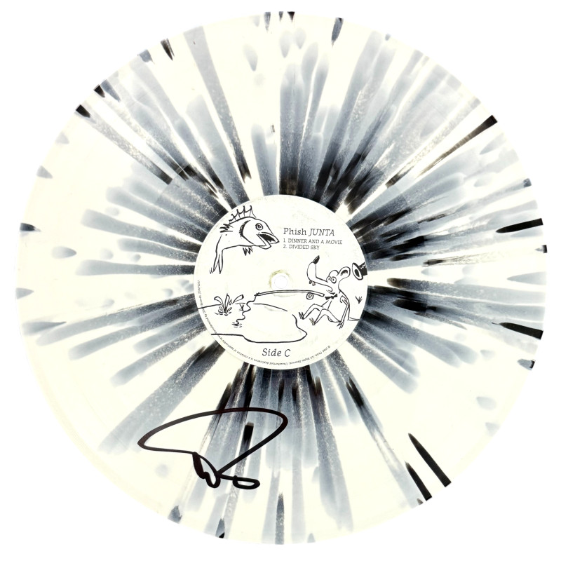 Trey Anastasio Phish Signed Autograph Album Vinyl Record Disc - Junta w ...