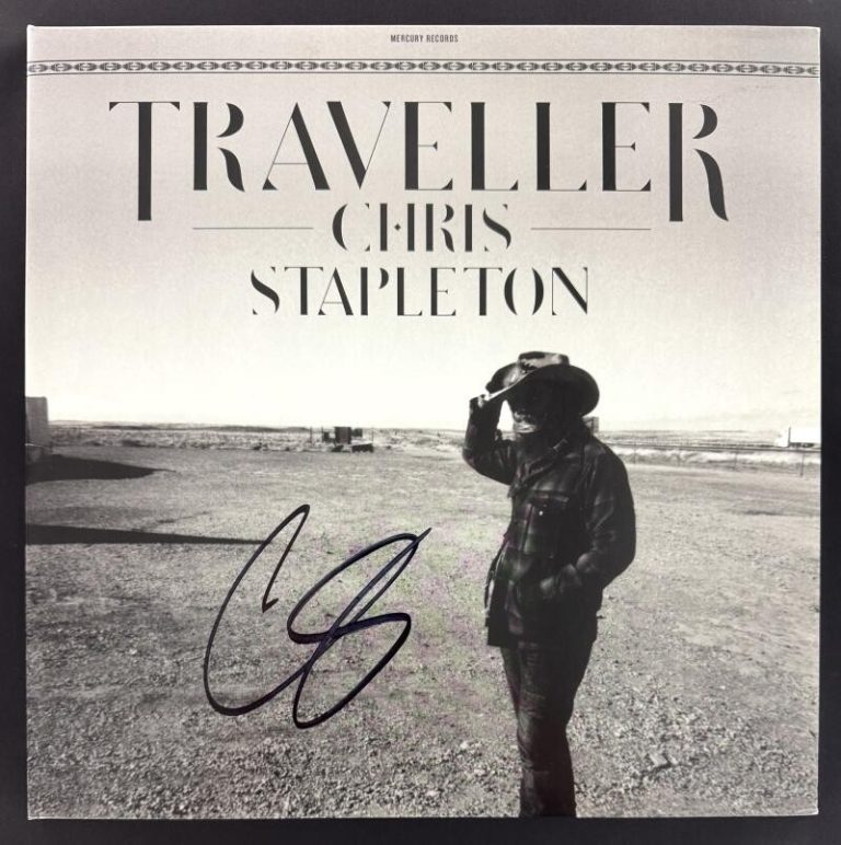 Chris Stapleton Signed Autograph Album Vinyl Record LP - Traveller w ...